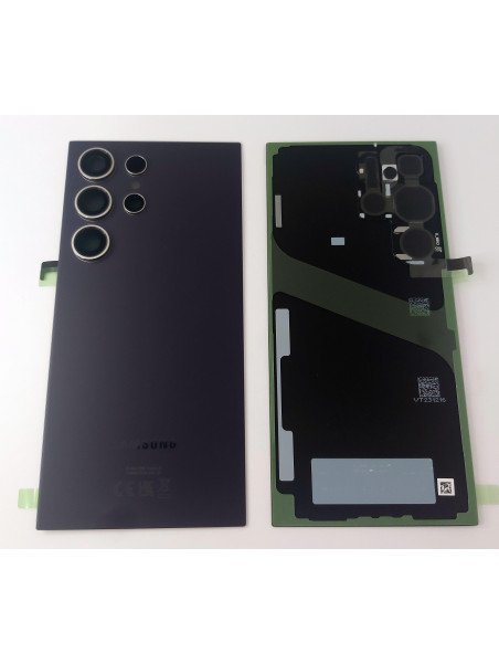 Tapa trasera violeta para Samsung Galaxy S24 Ultra SM-S928B GH82-33349D ...
