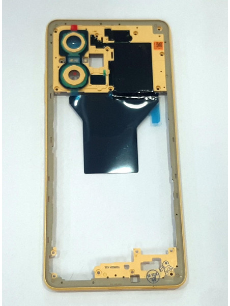 Carcasa trasera o marco amarillo para Xiaomi Redmi Note 12 Pro 5G ...